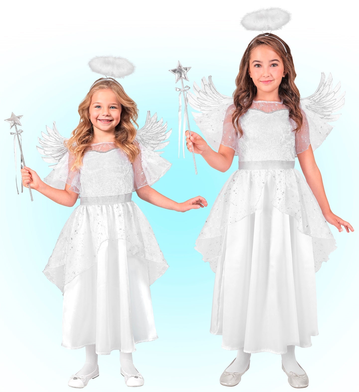 Angel Costumes Wings Halos For Children & Adults