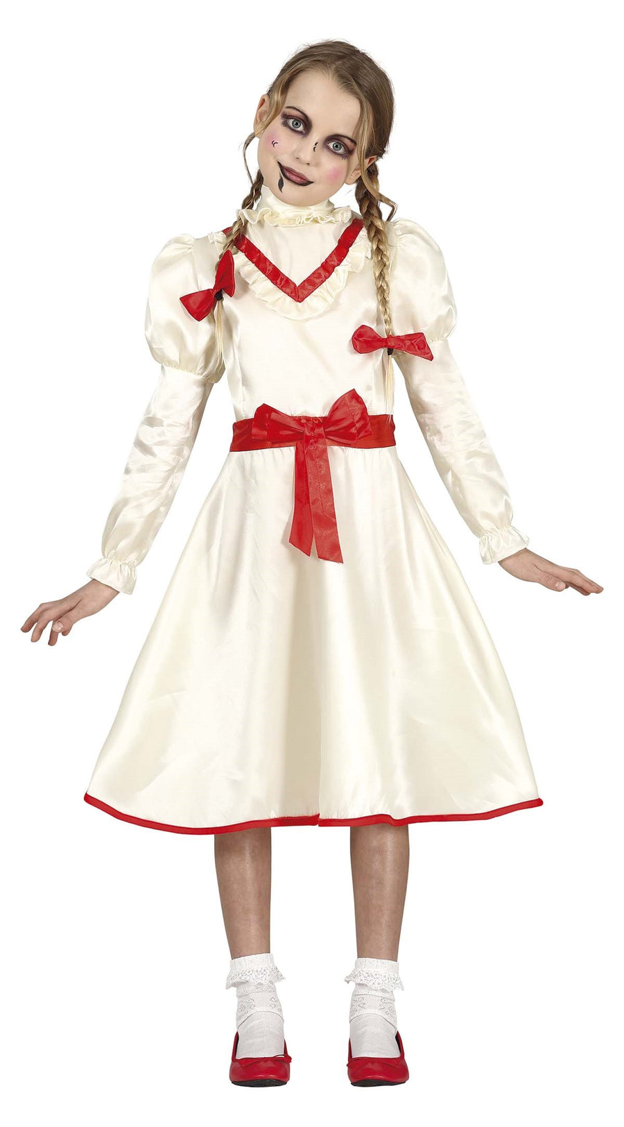 Cursed Doll Annabelle Conjuring Girls Kid's Costume