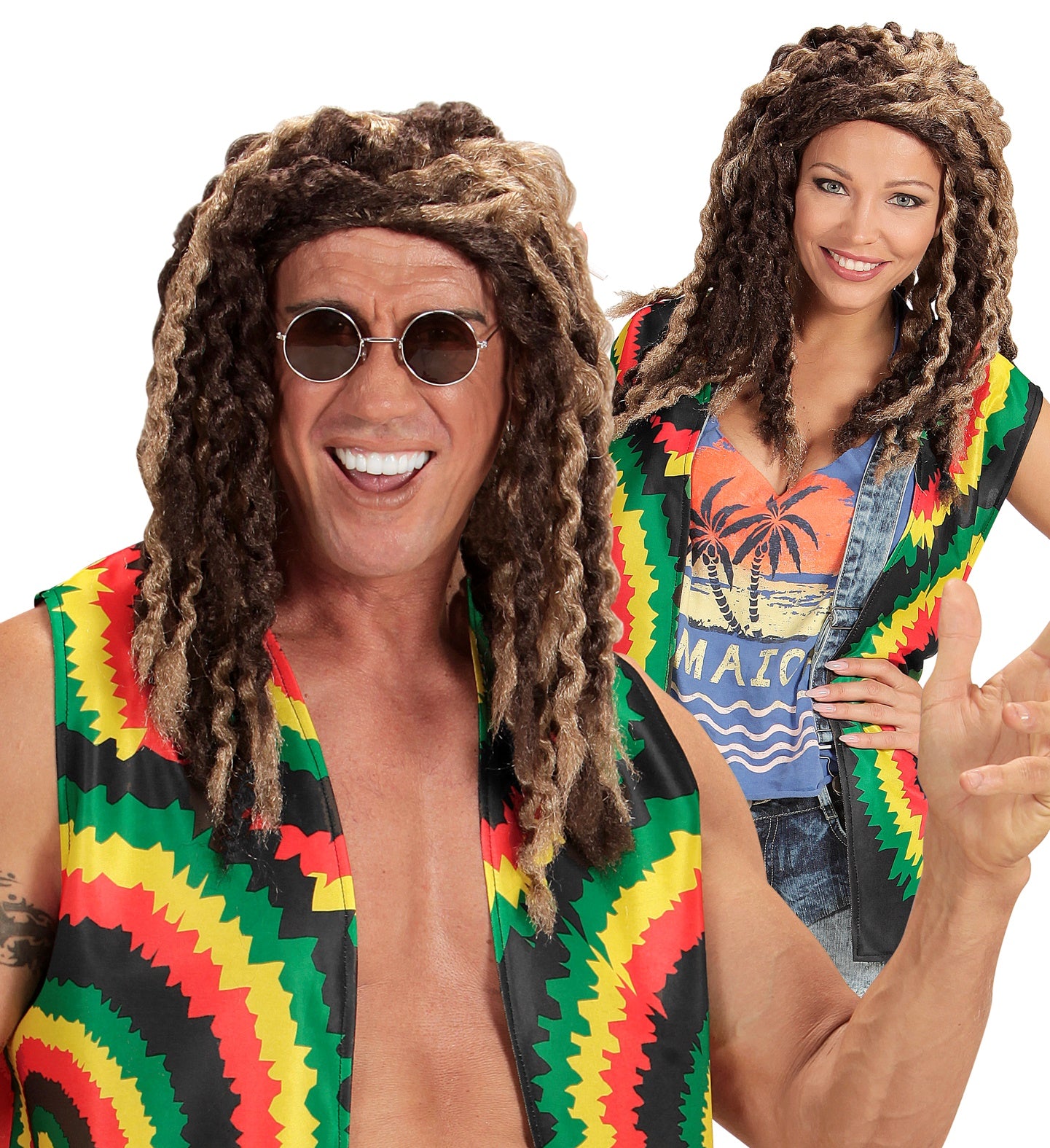 Rasta Wig | Dread Wig | Fancy Dress Accessory