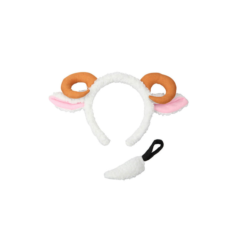 Sheep Ears and Tail Costume Accessory Kit