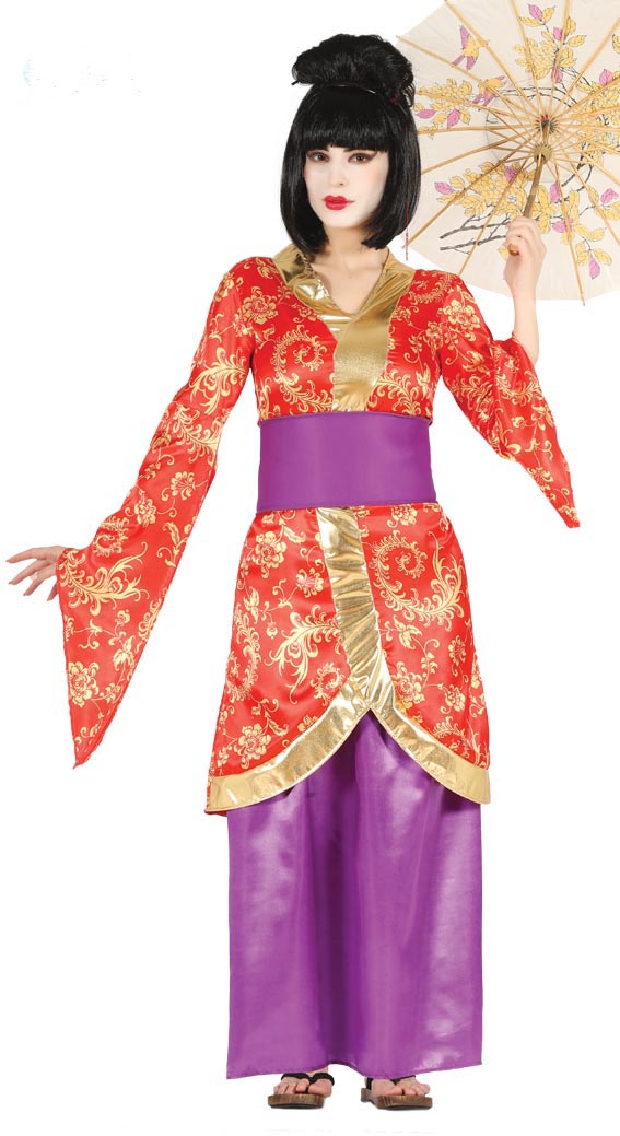 Adult Geisha Lady Japanese Costume