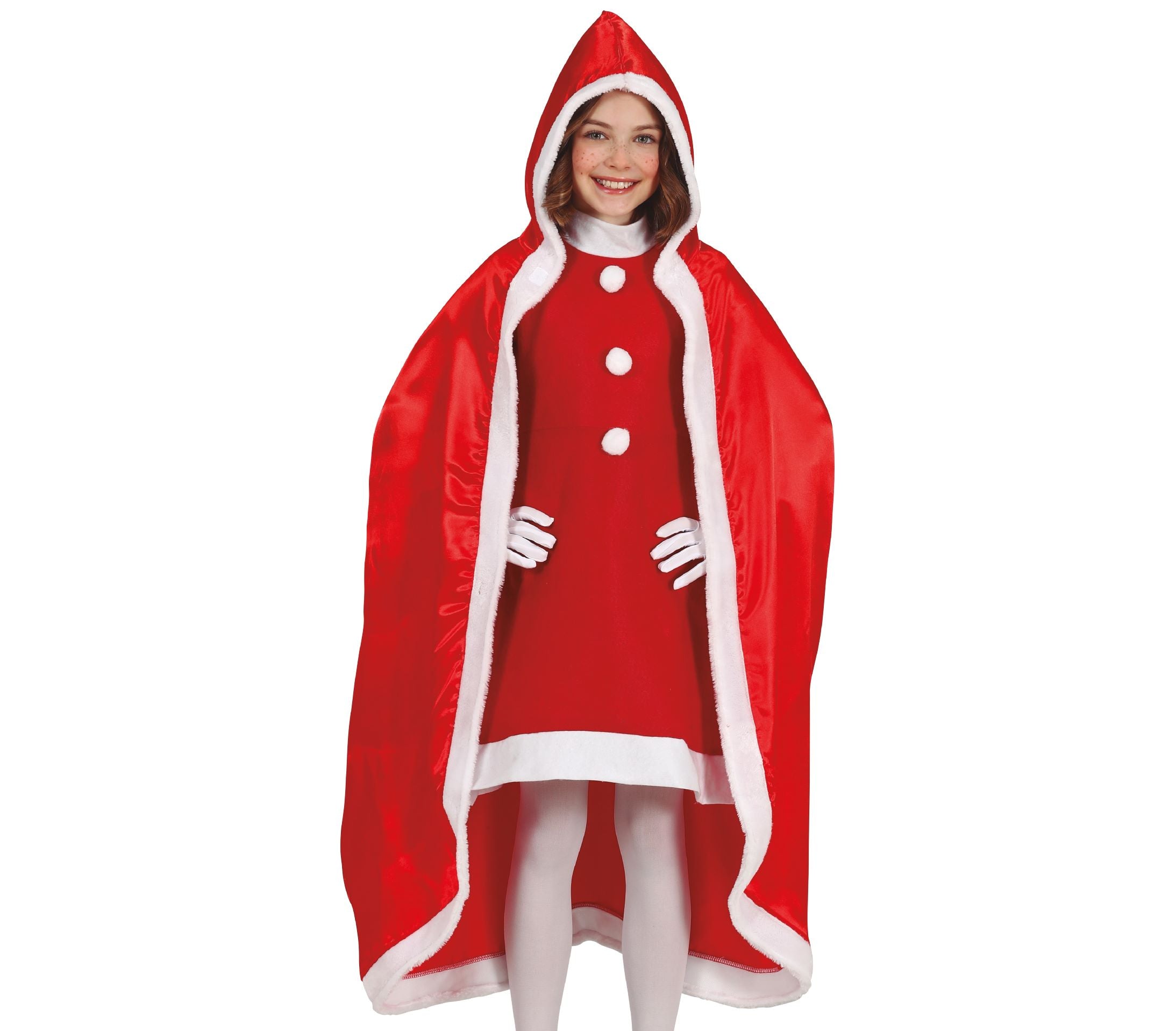 Miss Santa Cape Costume Christmas