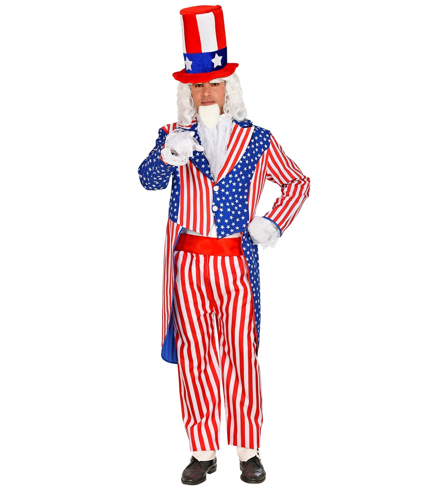 USA Tailcoat Men's Uncle Sam America Costume